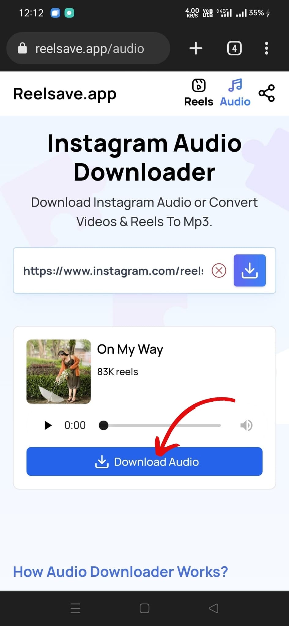 Instagram Audio Downloader Save Audio Convert Reels To MP3 Instagram Audio Downloader Save Audio Convert Reels To MP3
